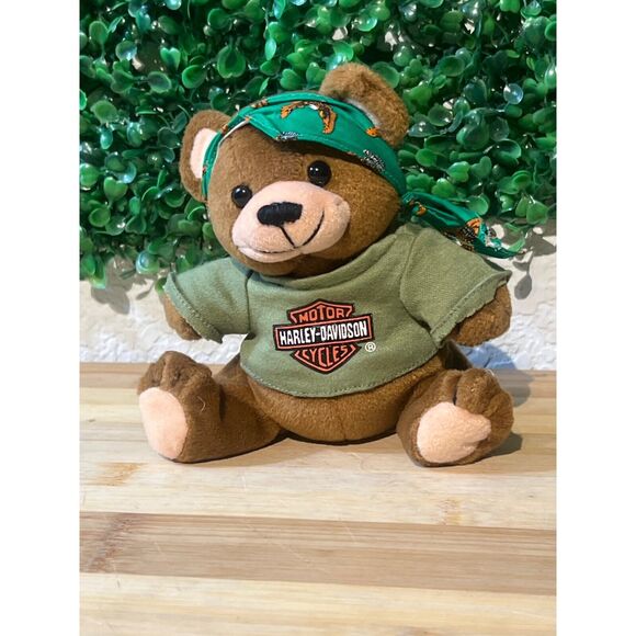 Harley-Davidson | Holiday | Vintage Harley Davidson Teddy Bear Stuffed ...
